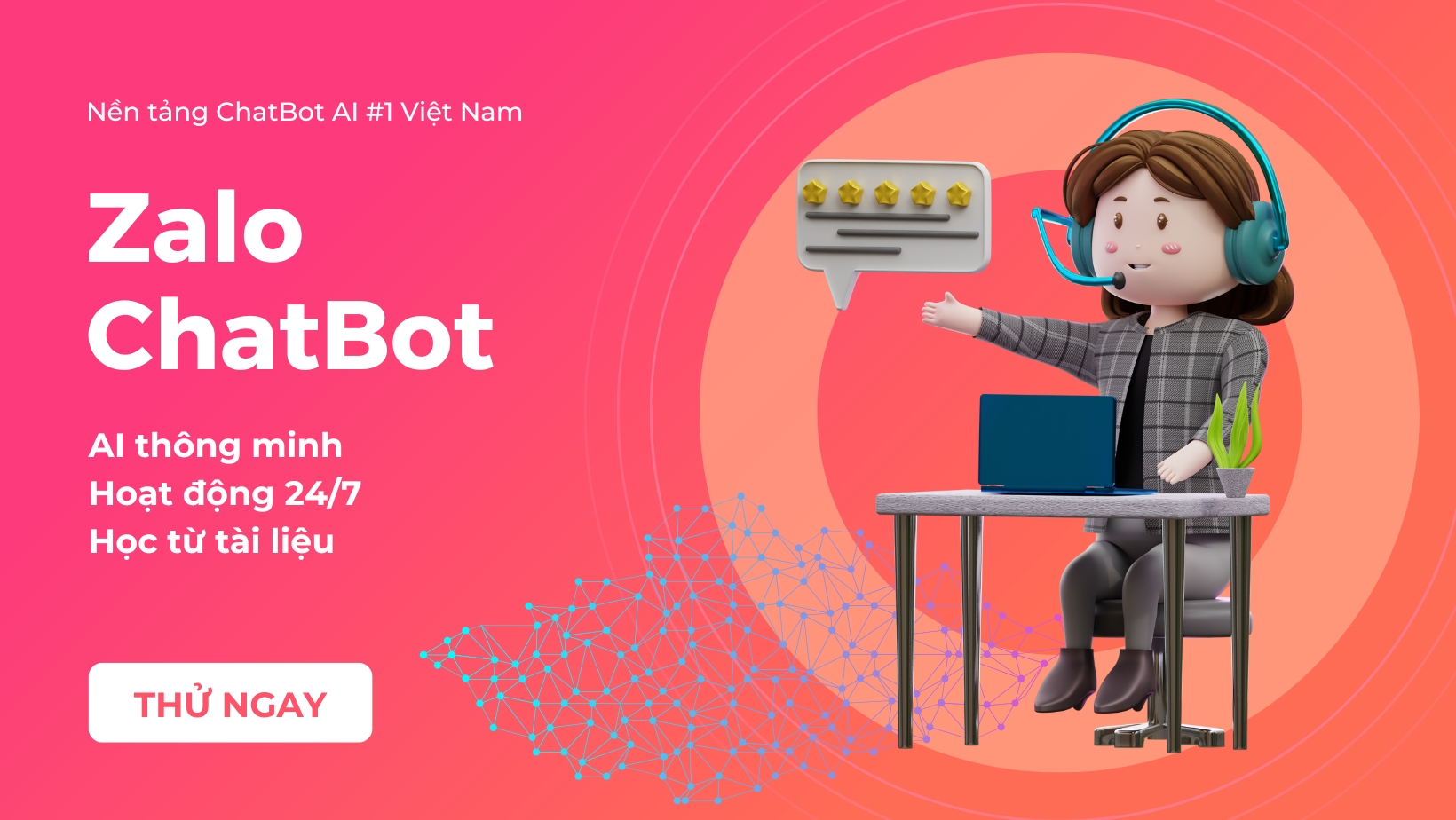 Zalo ChatBot AI - Tự Động Hóa Tin Nhắn Zalo 24/7 | #1 Việt Nam